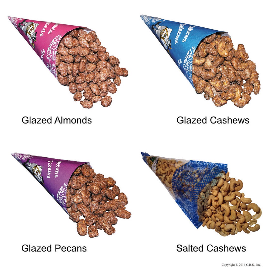 Nutty Bavarian Cinnamon Glazed Roasted Nuts Includes Almond, Cashew ...