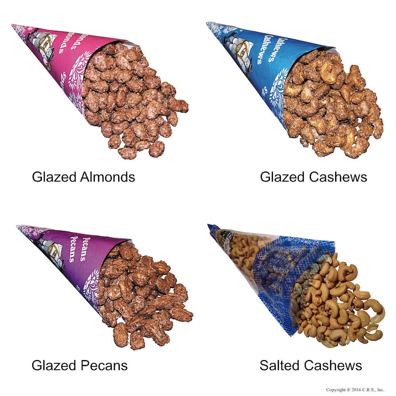 Nutty Bavarian Cinnamon Glazed Roasted Nuts Includes Almond, Cashew ...