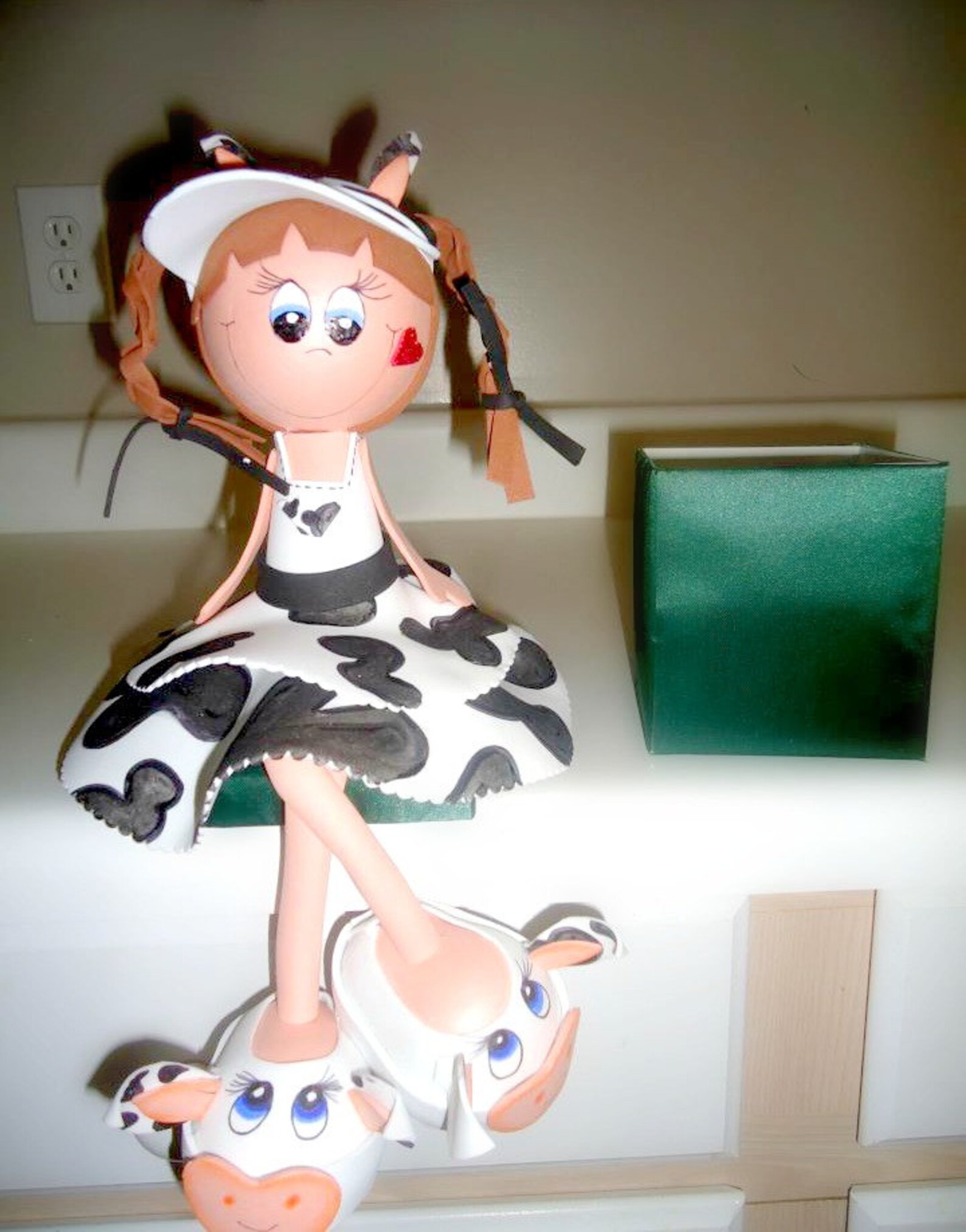 Handmade Cow Doll ,mexican Doll, Art Dolls, Collectible Dolls, Custom ...