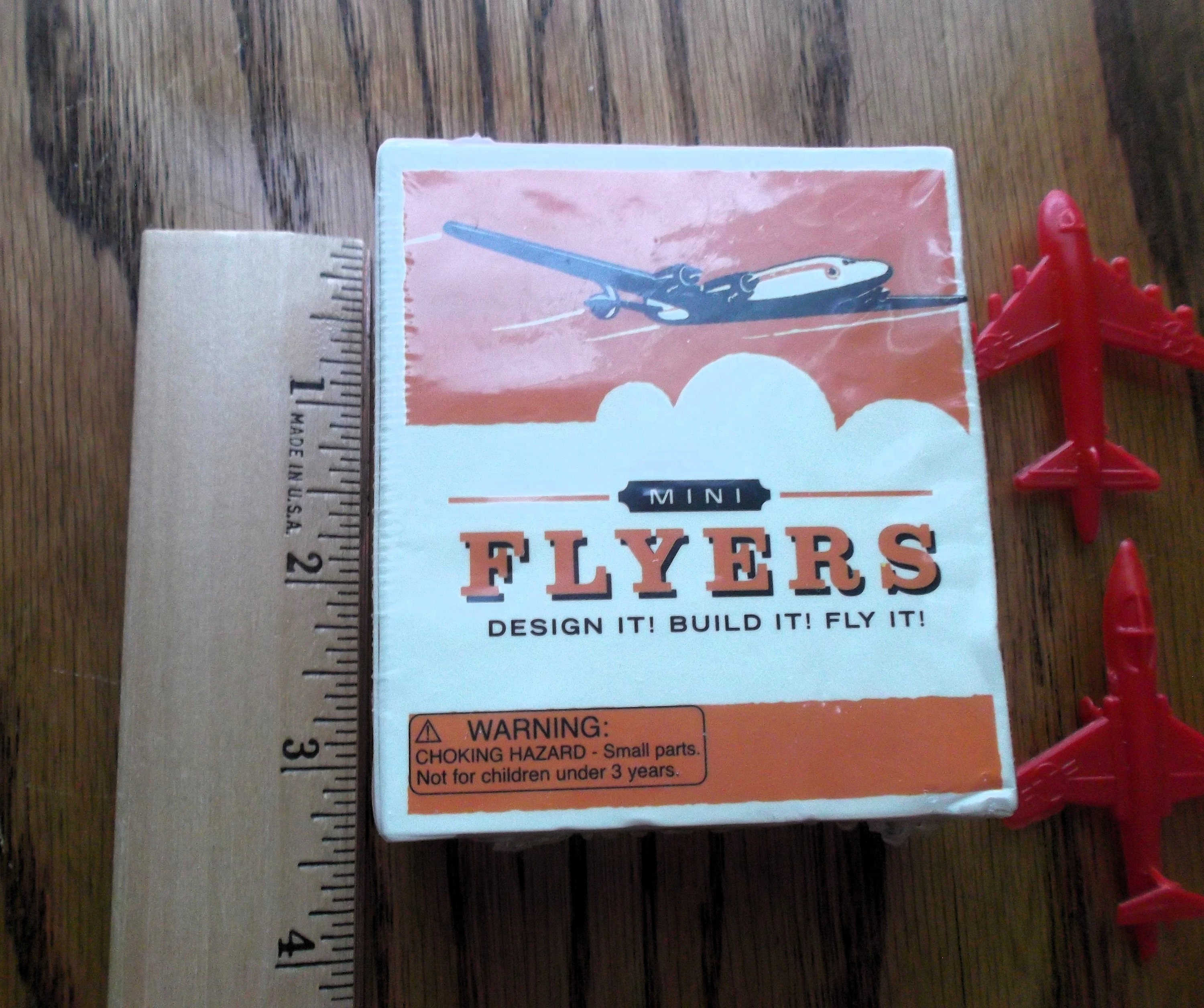 MINI FLYERS Design It Build It Fly It Paper Origami Airplane New Extra ...