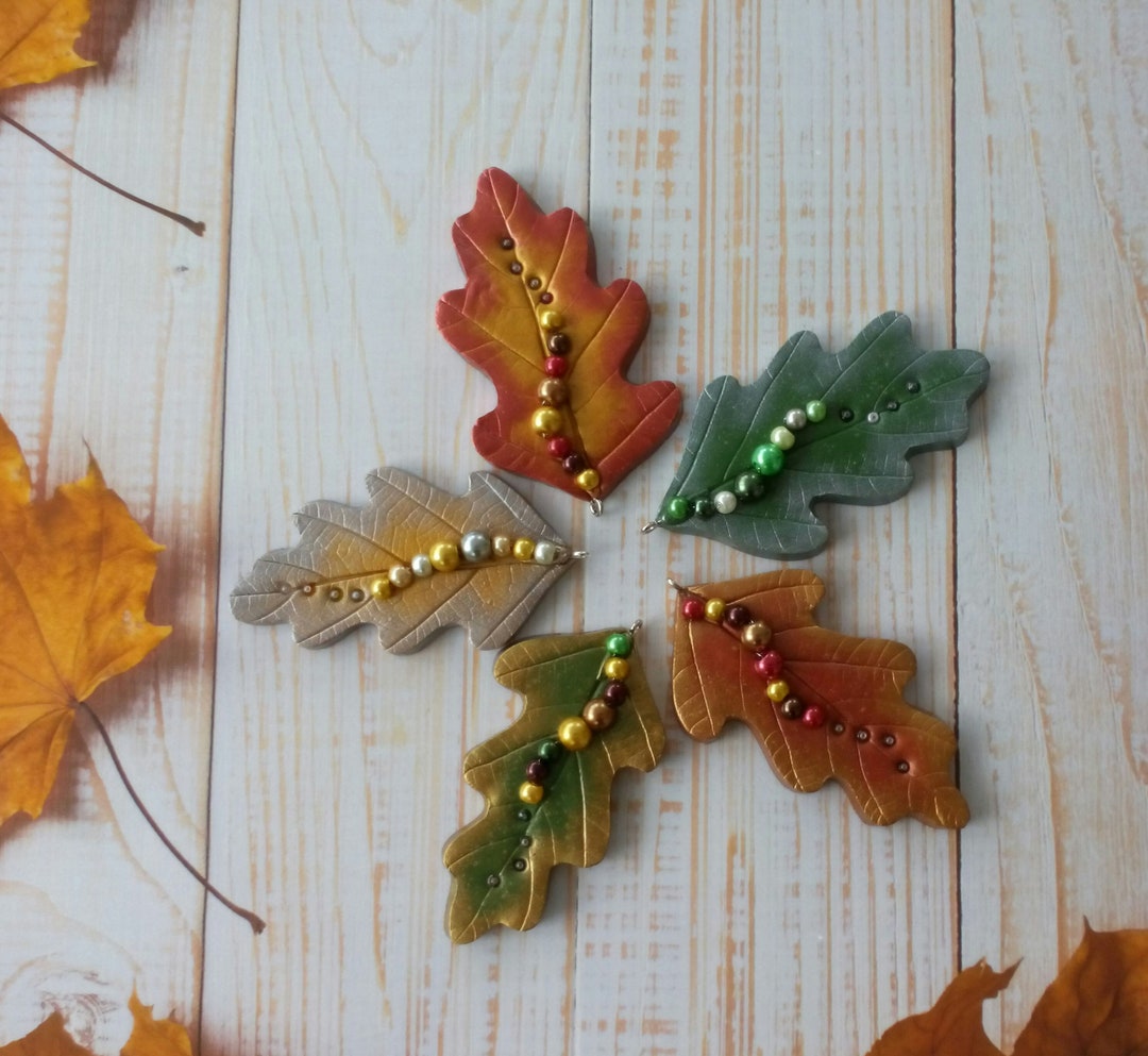 Autumn Tree Decorations Hanging Leaf Decorations Autumn Oak - Etsy UK