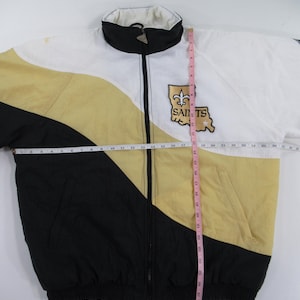 Vintage 90s NFL PRO LINE by Apex One New Orleans Saints Zip up Jacket ...