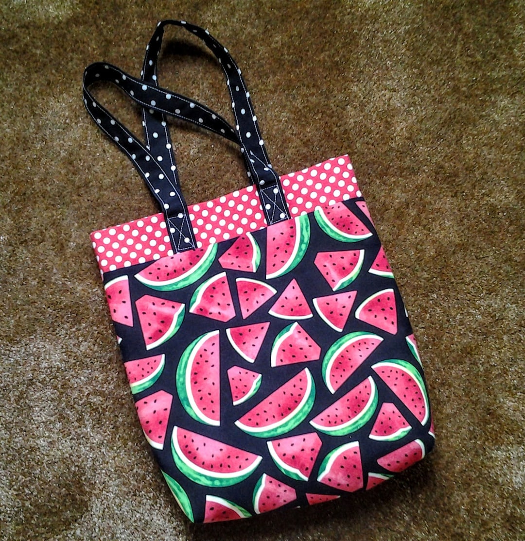 Watermelon Tote Bag / Watermelon Market Bag / Watermelon Shopping Bag ...