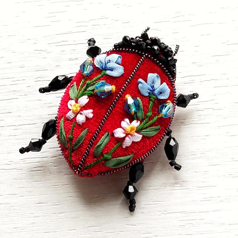 Bug Brooches - Etsy