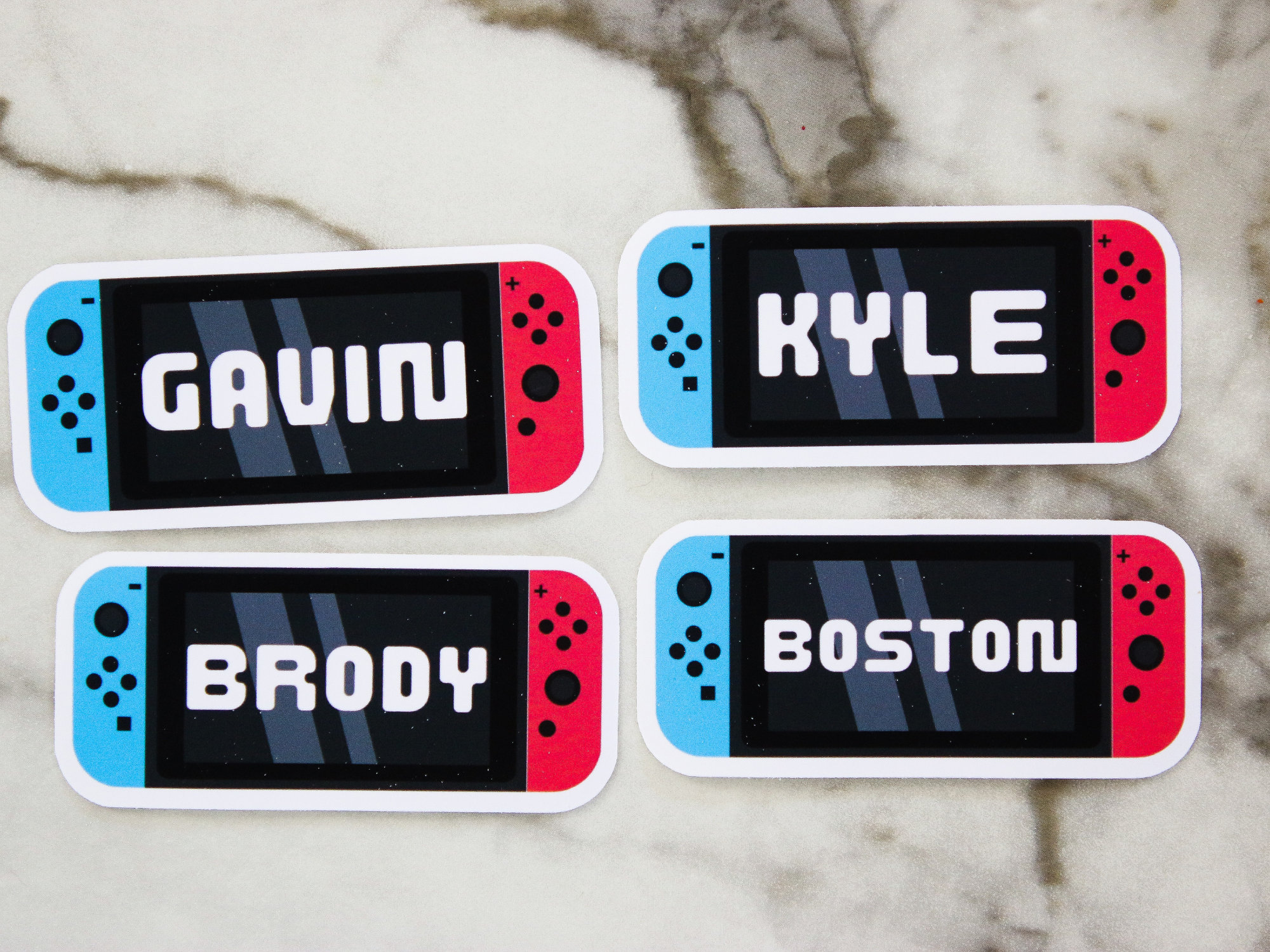 Custom Name Nintendo Switch Sticker, Nintendo Switch Sticker, Nintendo ...