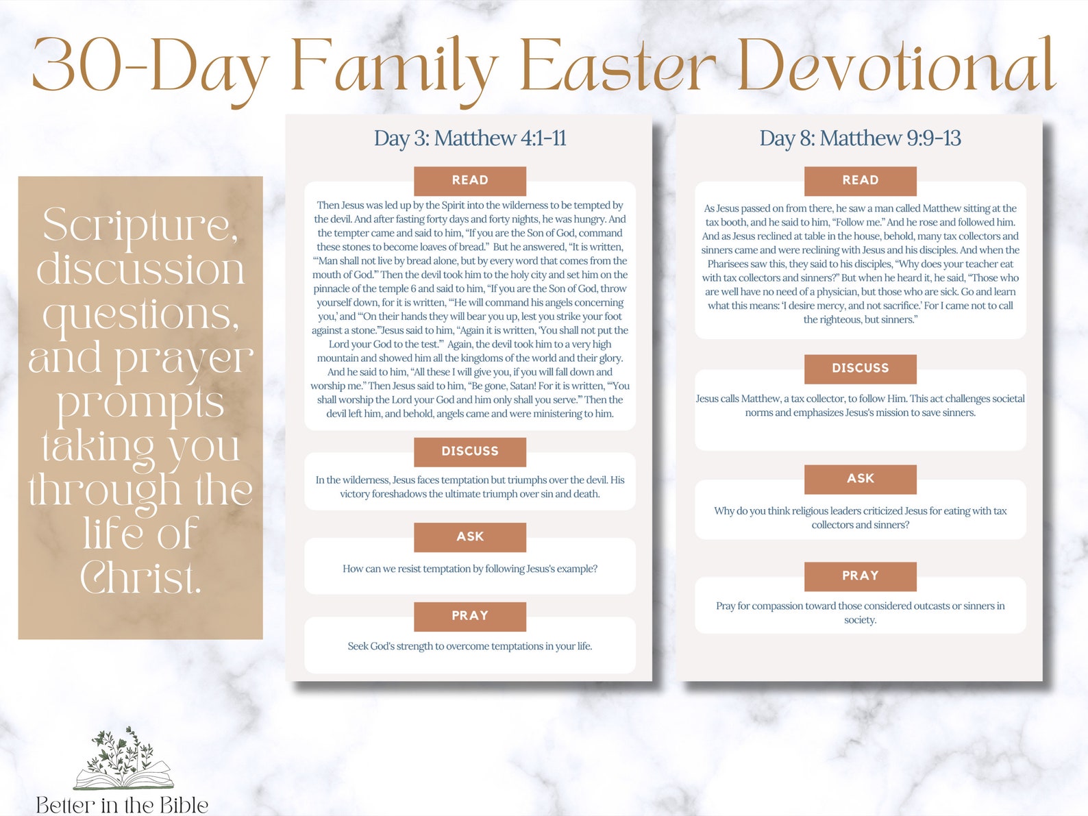 Downloadable Easter Devotions for Families, Simple Devotion for ...