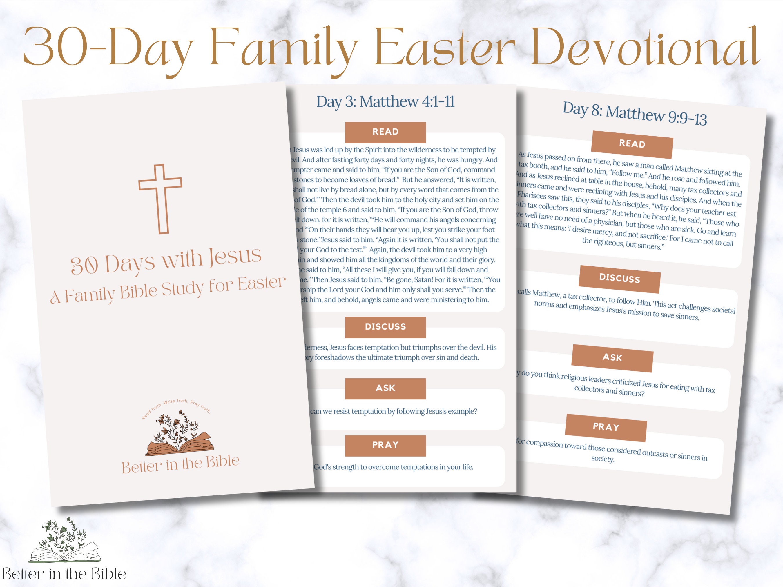 Downloadable Easter Devotions for Families, Simple Devotion for ...