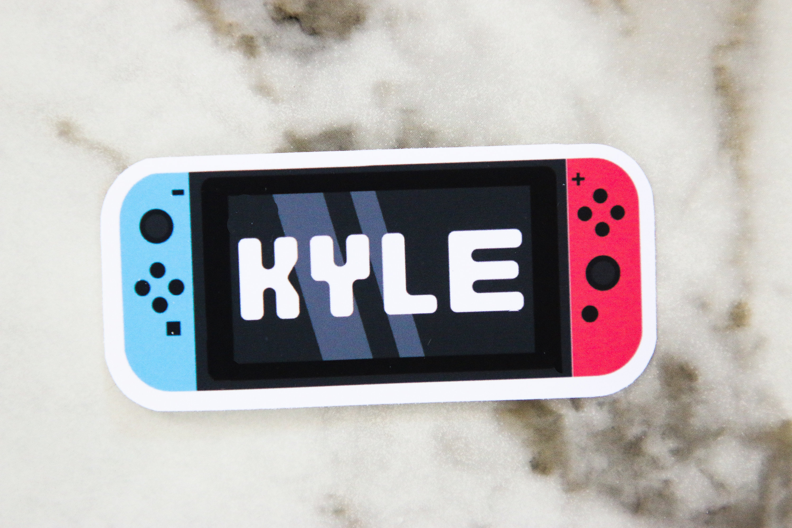 Custom Name Nintendo Switch Sticker, Nintendo Switch Sticker, Nintendo ...