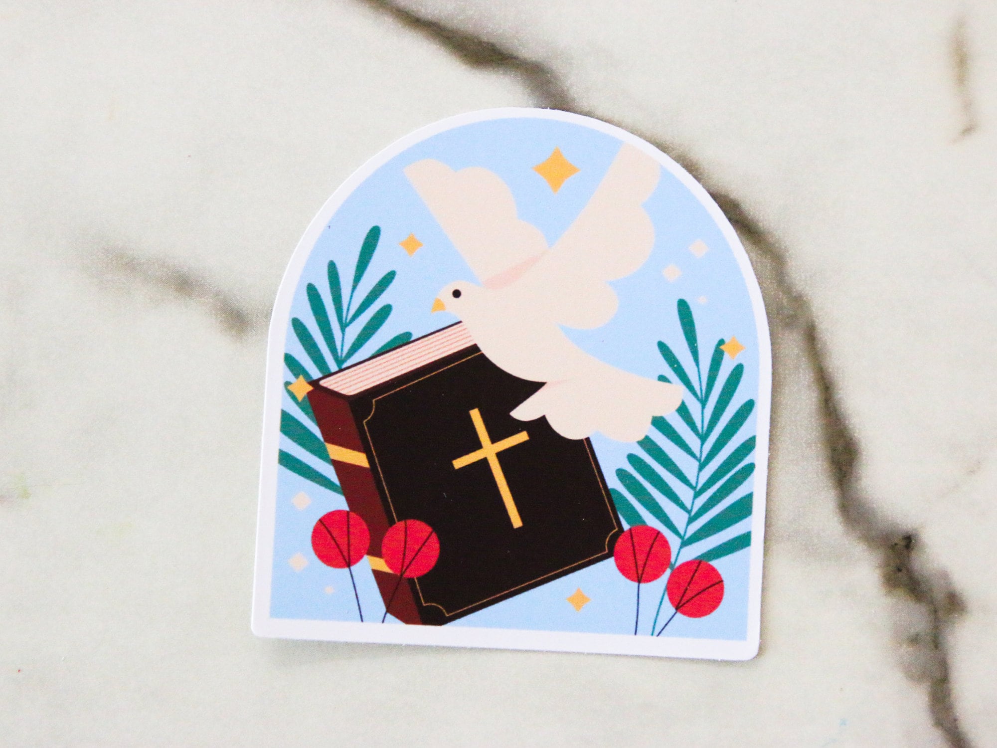 Dove and Bible Sticker, Dove Sticker, Bible Sticker, Bible Journaling ...