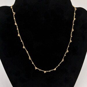 Delicate Necklace - Simple Crochet Jewelry With Beads Custom Colors ...