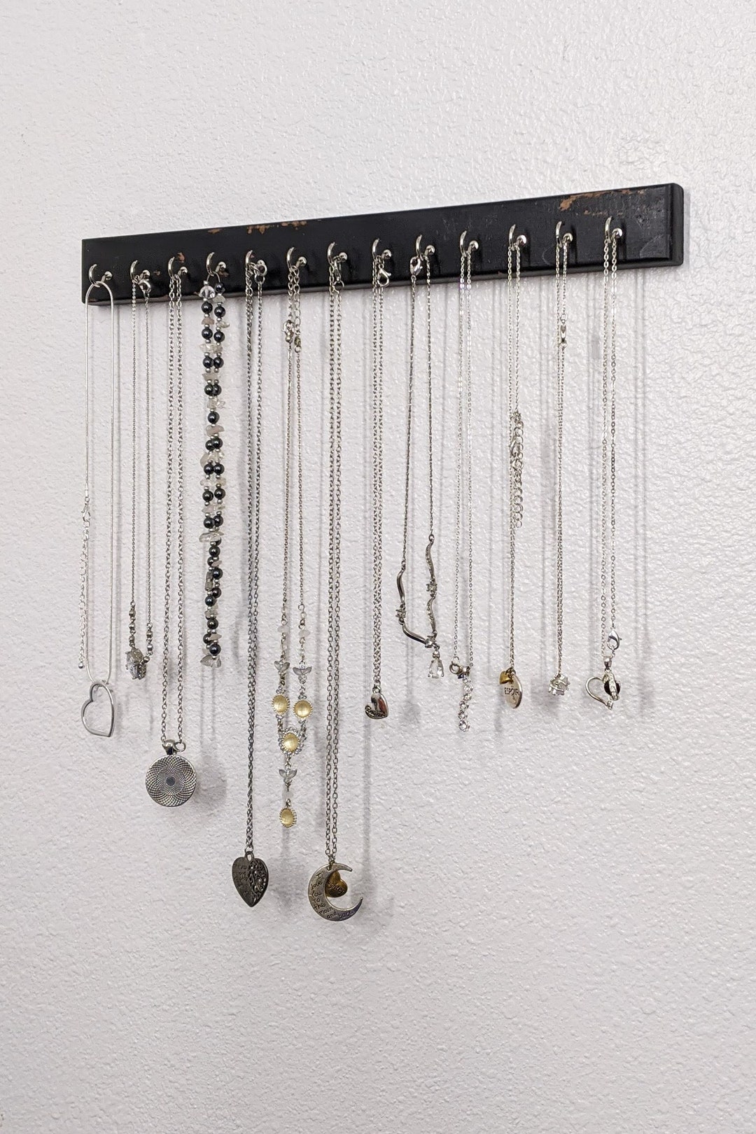 Hanging Necklace Jewelry Organizer Wall Necklace Display Wall - Etsy