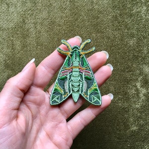 Oleander Hawk Moth Patch - Etsy