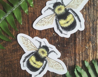 Bumble Bee Sticker | Etsy