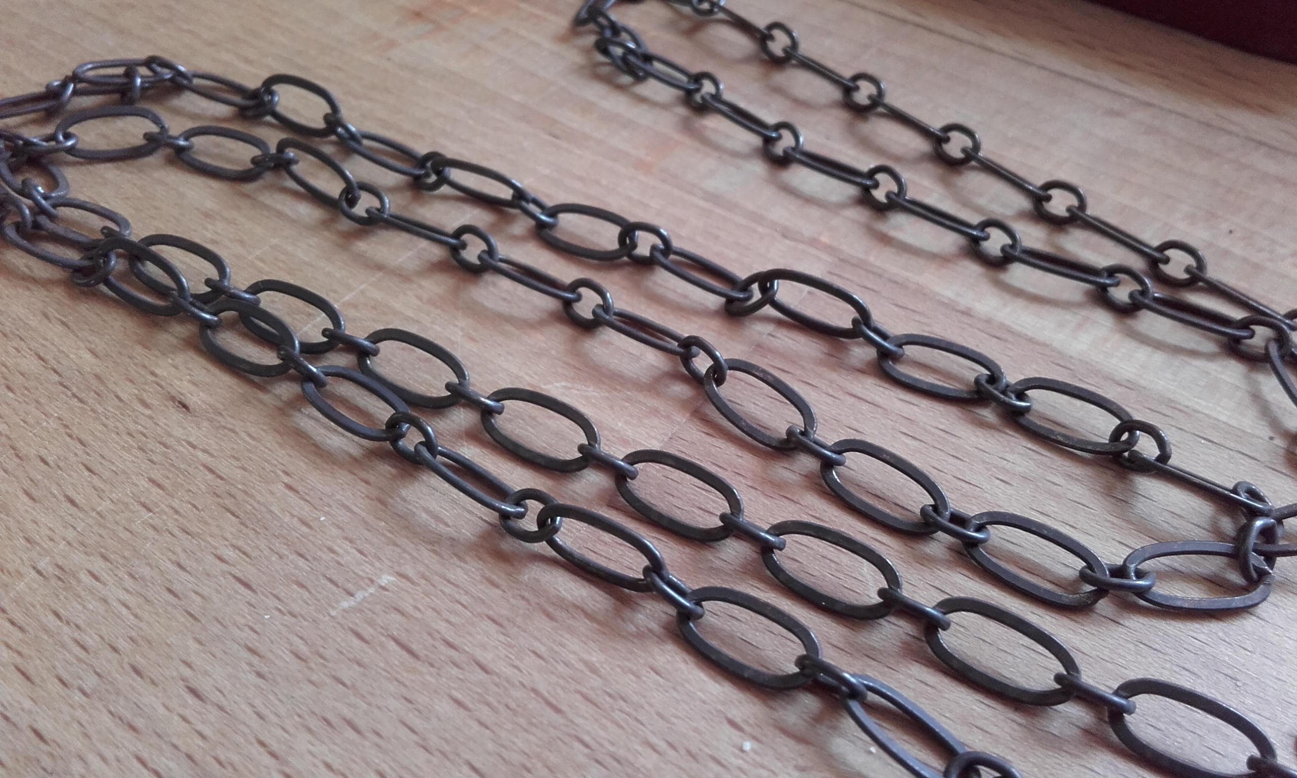 Rustic Aged Brass Long and Short Style Chain Price per Ft - Etsy UK