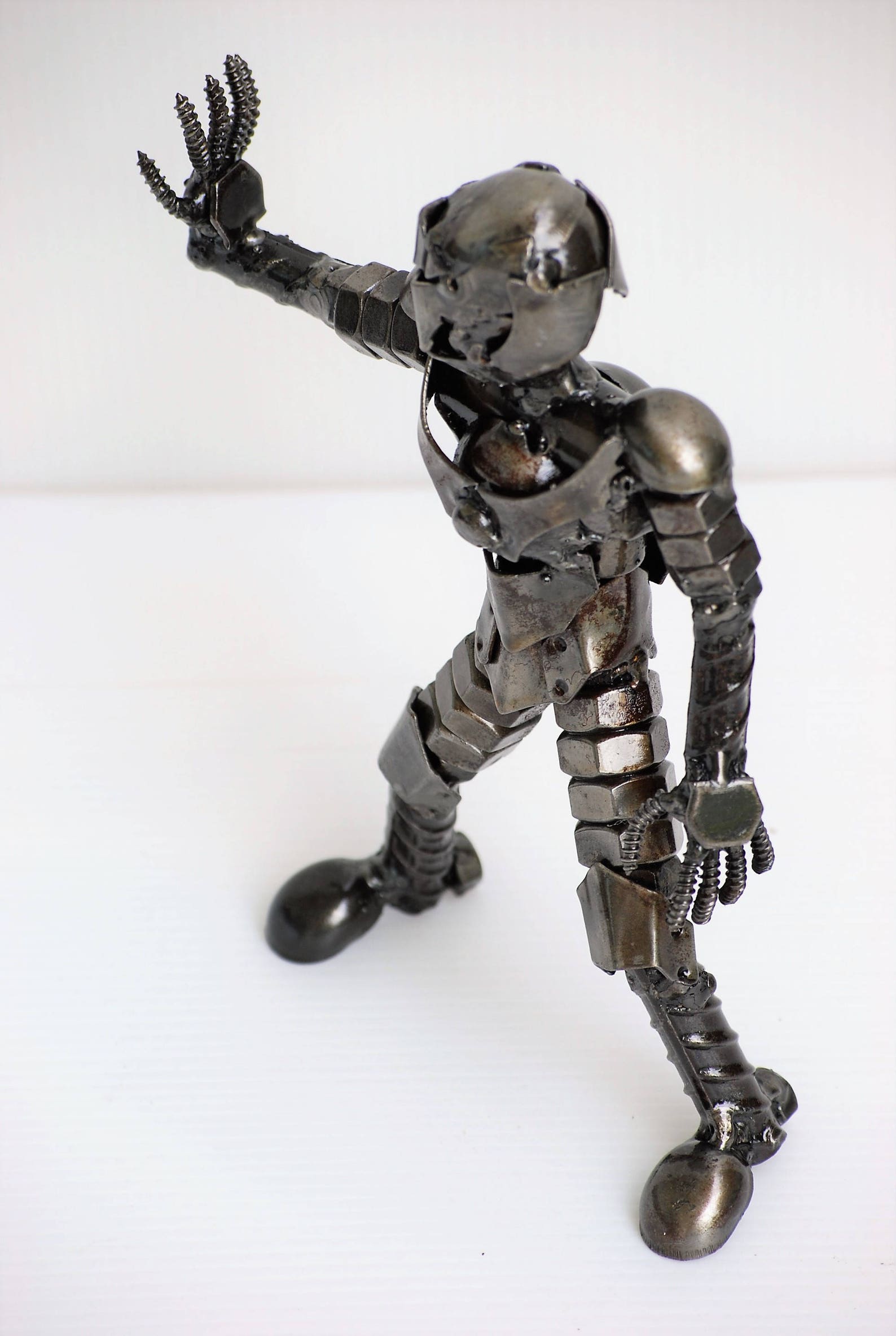 METAL SCULPTURE Metal man A COOL Gift For Birthday Cool Gift | Etsy