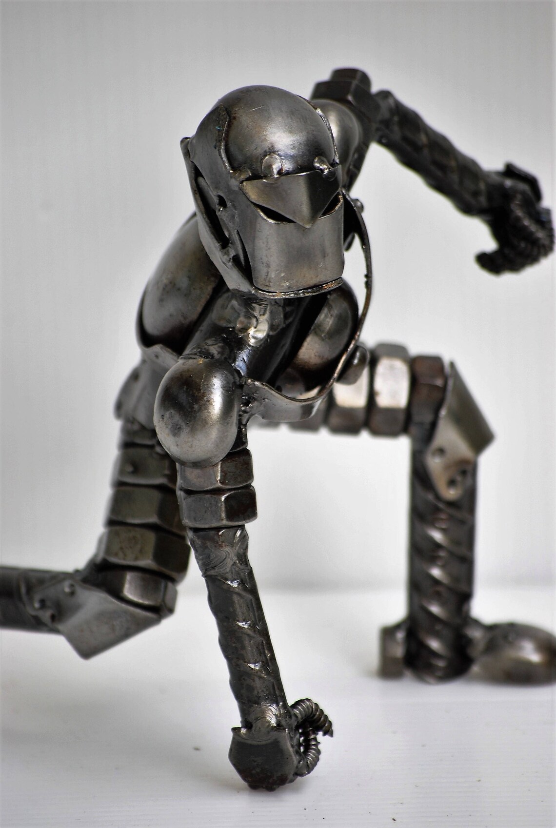 Scrap Metal Sculpture Metal Man small/B Model Recycled | Etsy