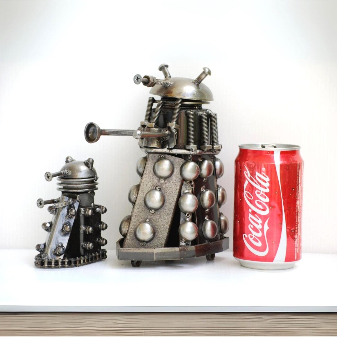 Cute Robot Metal Sculpture, Gift for Her, Gift for Him, Cool ...