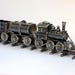 Classic Train Scrap Metal Sculpture Model Recycled Handmade Gift Home ...