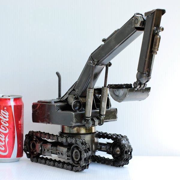 Scrap Metal Tractor - Etsy