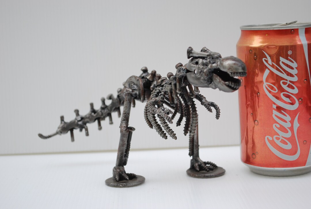 Trex Scrap Metal Sculpture, Cool Mother Day Gift, Perfect Birthday Gift ...