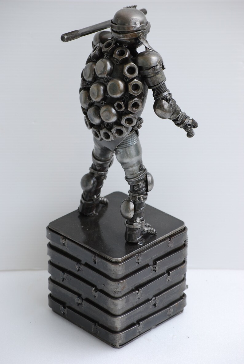 Turtle Boya Scrap Metal Sculpture Model Recycled Handmade - Etsy