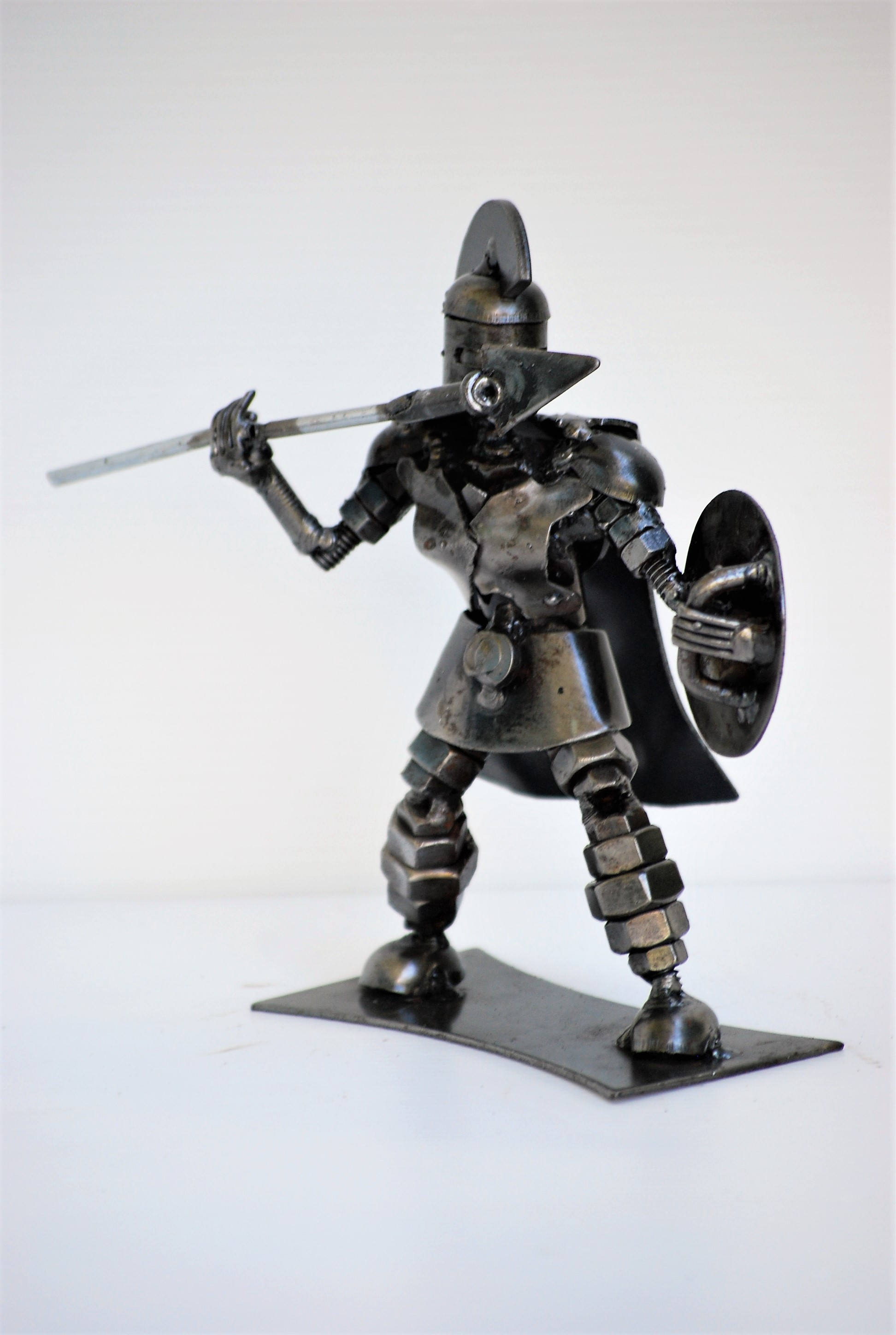 Scrap Metal Art Spartan D Warrior Gladiator Cool Gift For | Etsy