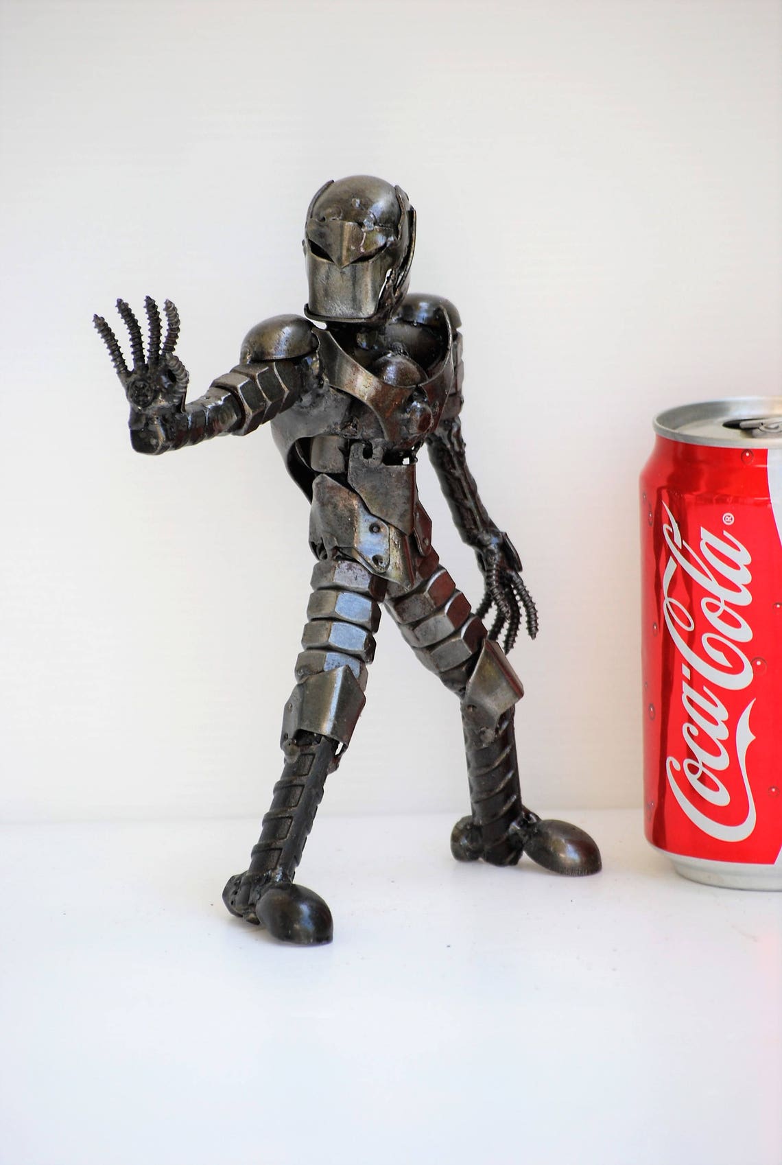 METAL SCULPTURE Metal man A COOL Gift For Birthday Cool Gift | Etsy