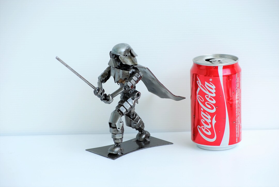 Darth Vader Star Wars Inspired Scrap Metal Sculpture, Unusual Wedding ...
