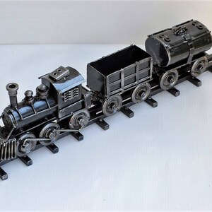 Classic Train Scrap Metal Sculpture, Handmade Gift ,home Decoration ...