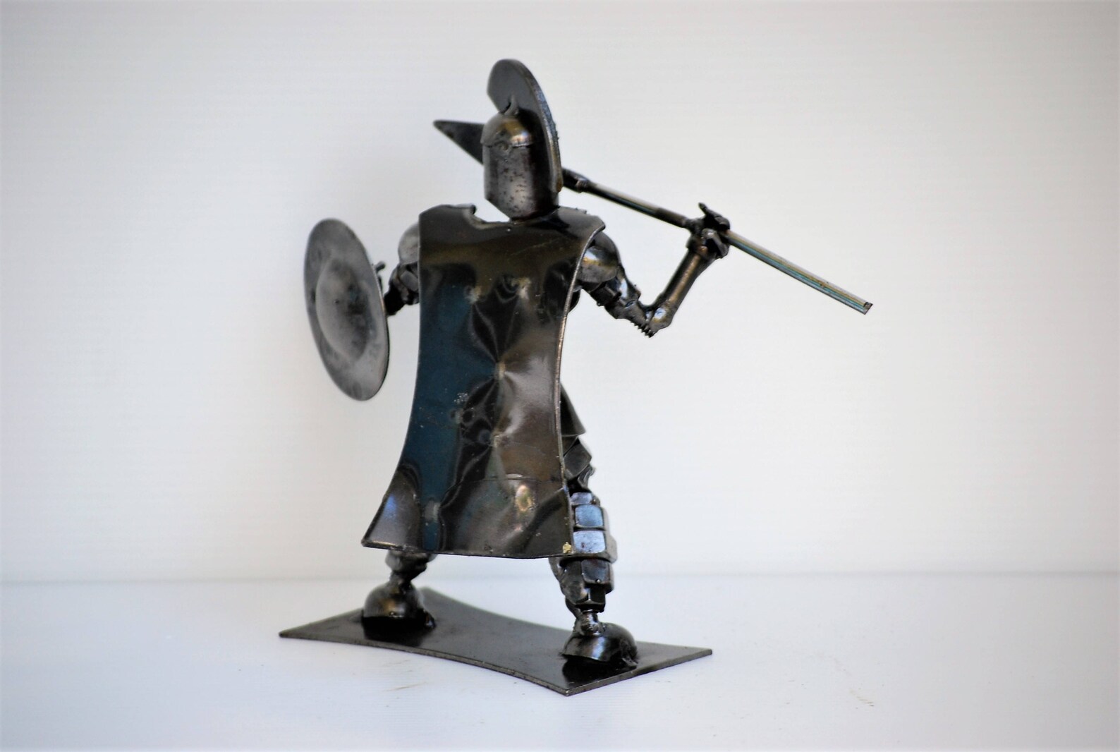Scrap Metal Art Spartan D Warrior Gladiator Cool Gift for - Etsy