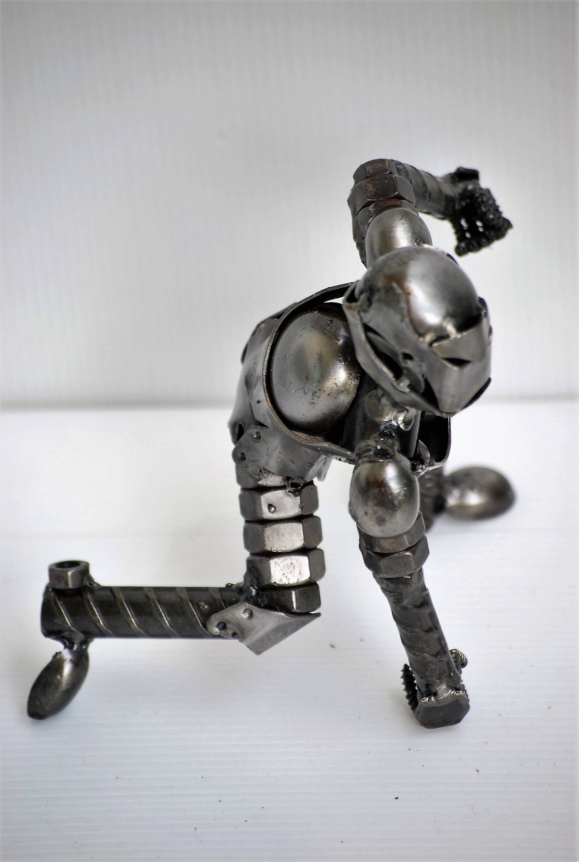 Scrap Metal Sculpture Metal Man small/B Model Recycled | Etsy