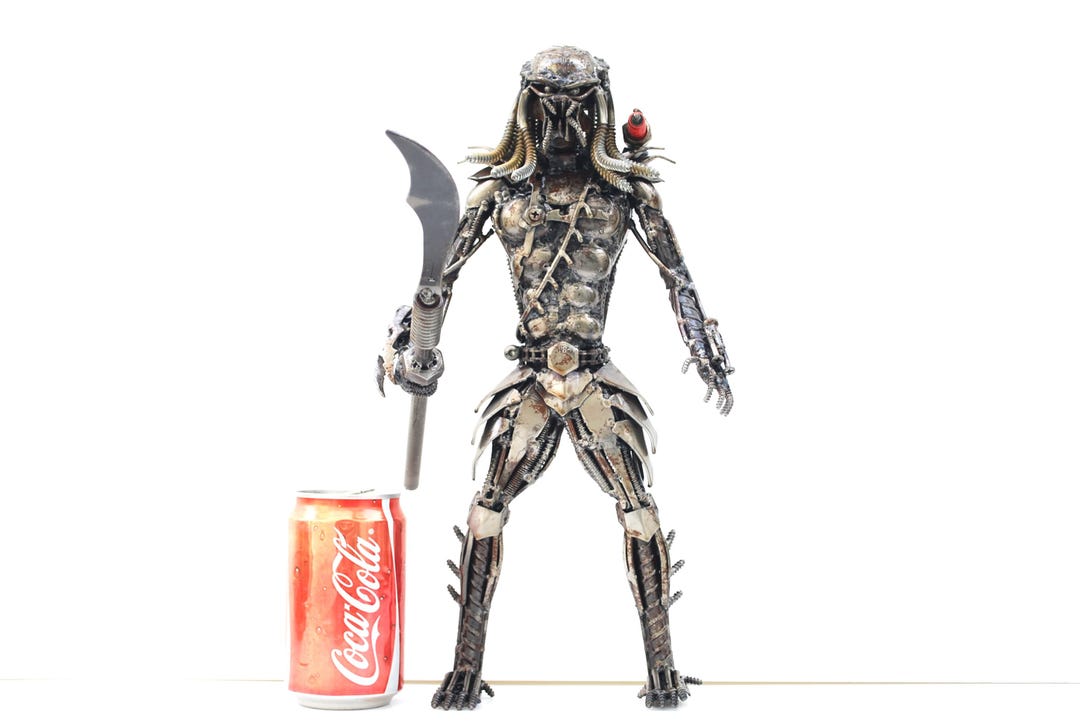 Predator Recycle Scrap Metal Sculpture, Independence Day Gift, Wow Gift ...