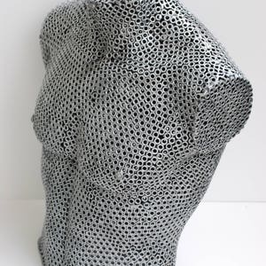 Man Torso small-56 Cm Highabstract Metal Sculpture Male Body Metal ...