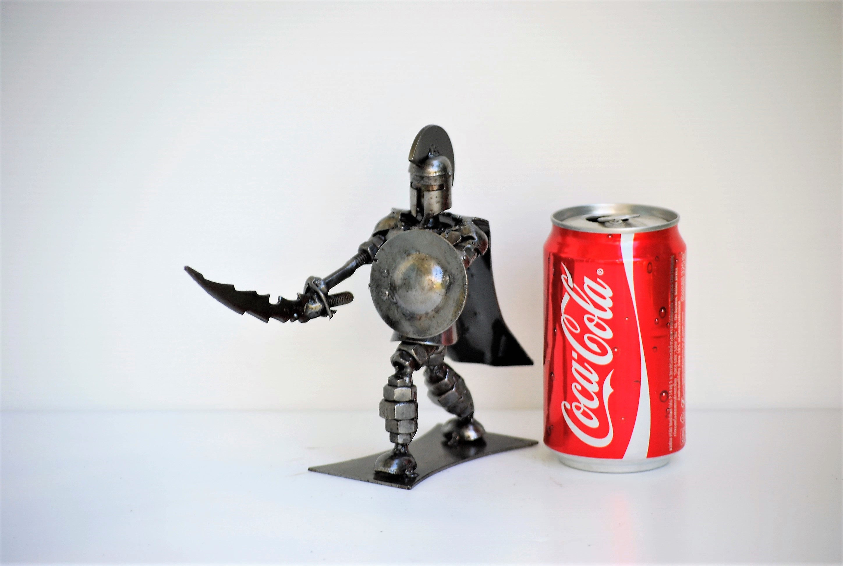 Spartan B Warrior Gladiator Scrap Metal Sculpture Perfect | Etsy