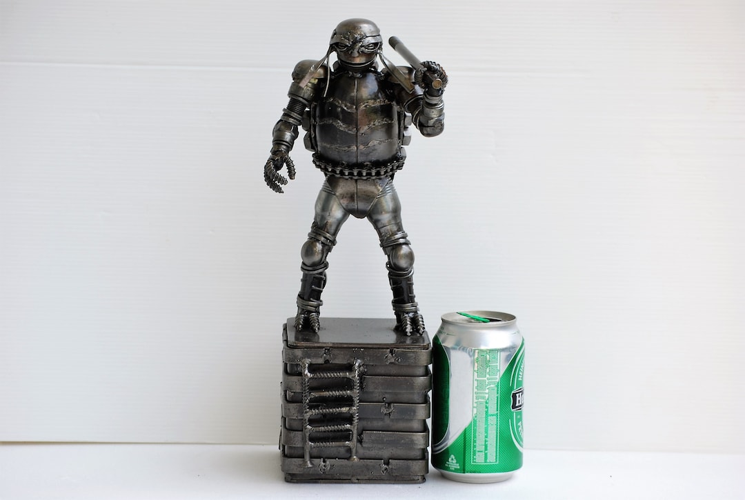Turtle Boy(a) Scrap Metal Sculpture, Handmade Craft Gift for ...