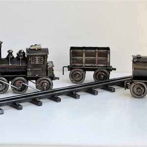 Classic Train Scrap Metal Sculpture, Handmade Gift ,home Decoration ...