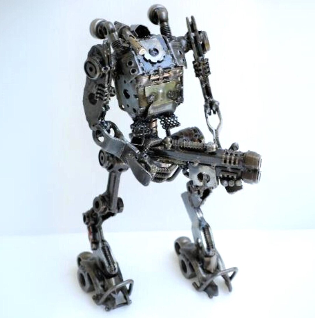 STRYDER TITANFALL Scrap Metal Sculpture, Gift for Anniversary, Birthday ...