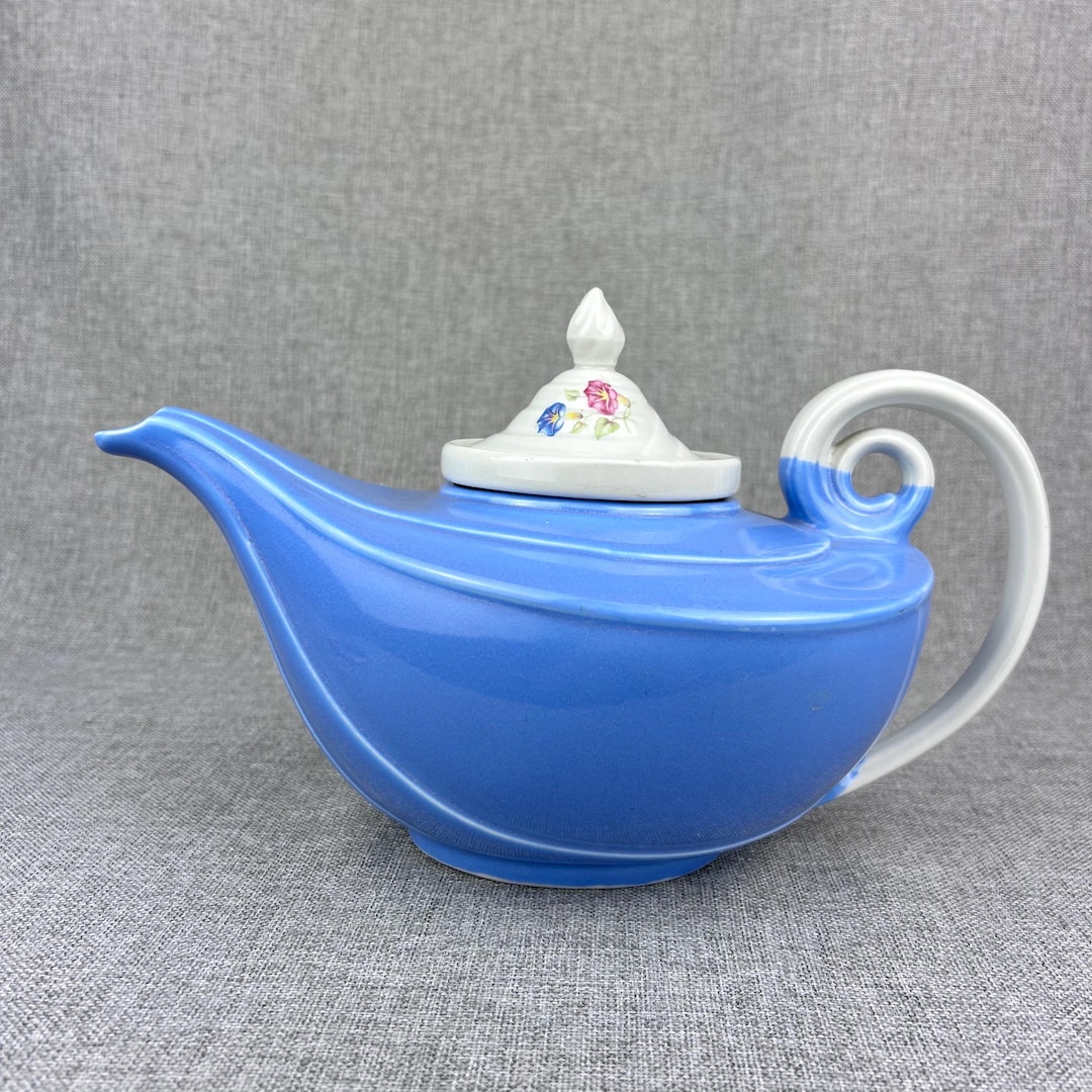 Hall Morning Glory Aladdin Infuser Teapot - Etsy