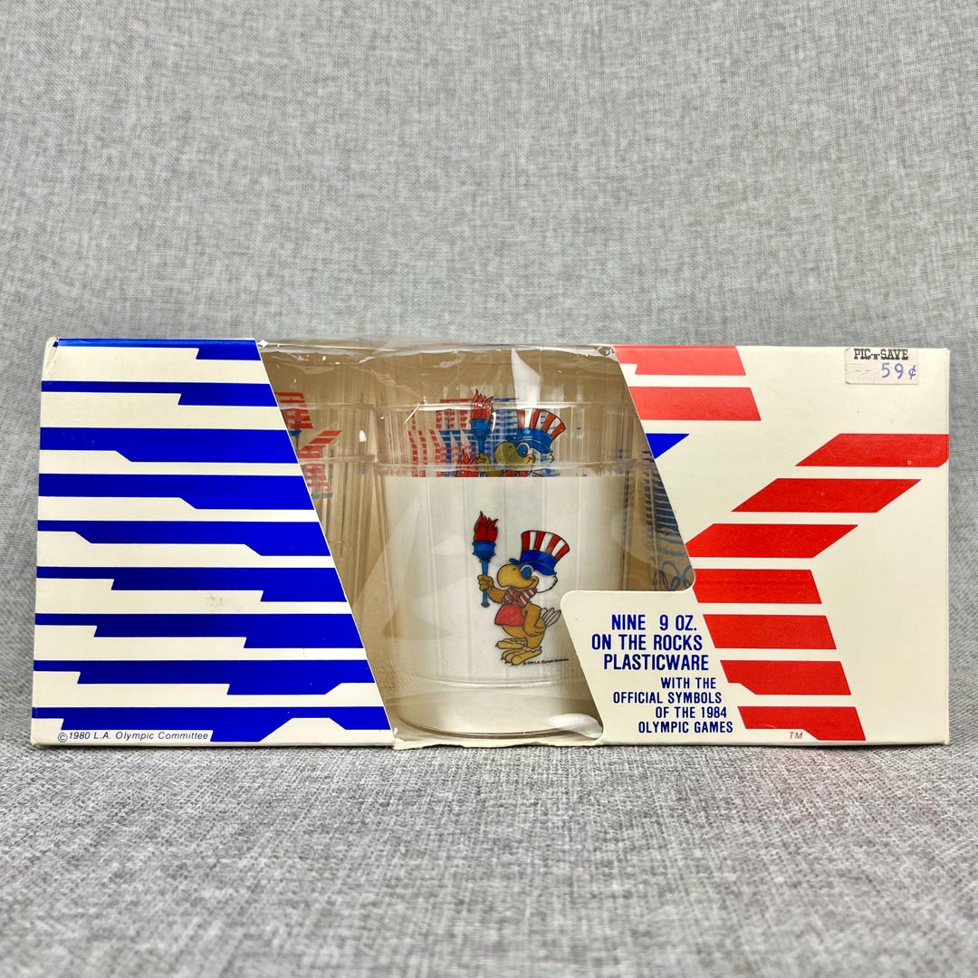 1984 Los Angeles Olympics Plastic Party Cups - Etsy