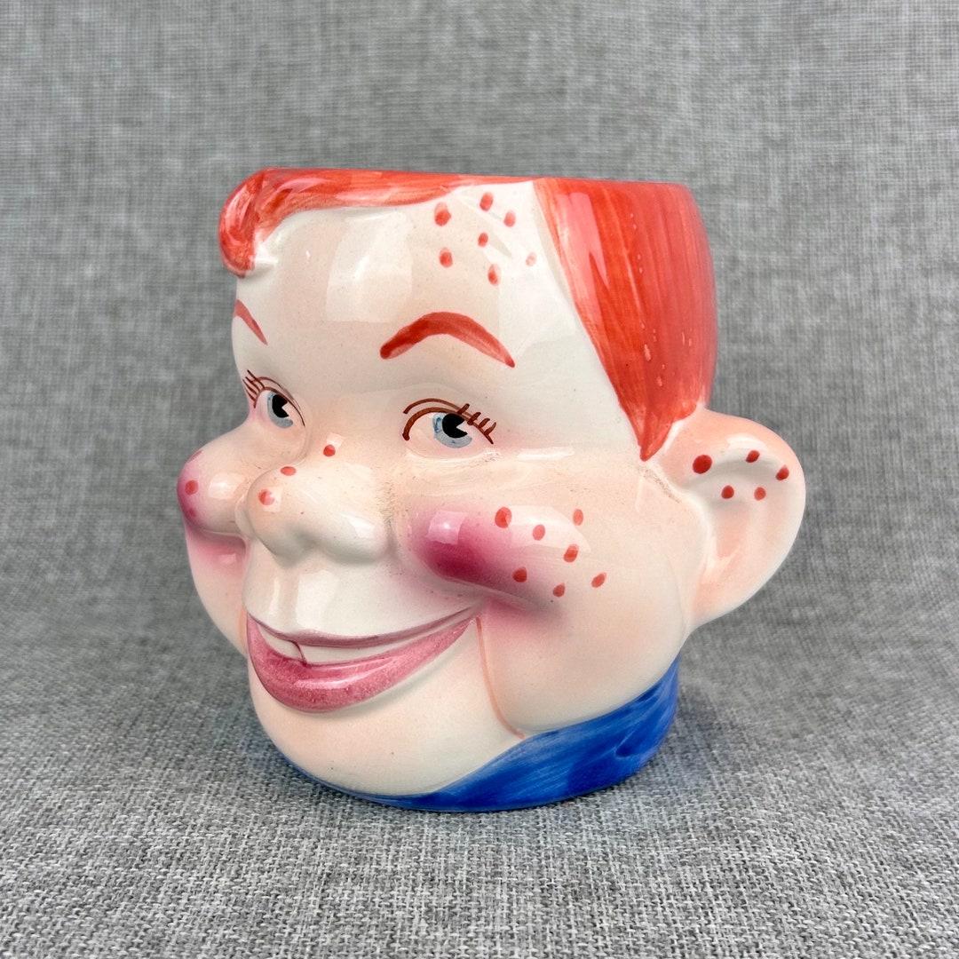 Vintage Vandor Howdy Doody Head Figural Mug - Etsy