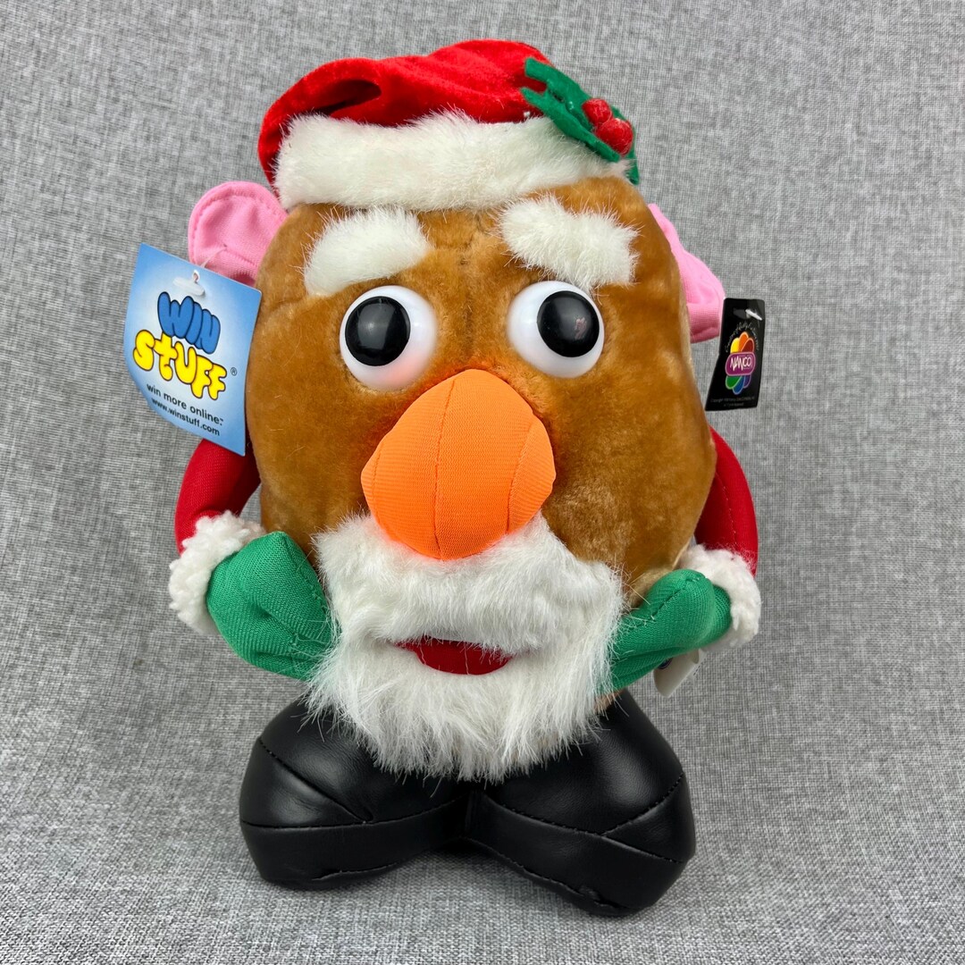 1998 Hasbro Holiday Mr Potato Head Plush - Etsy