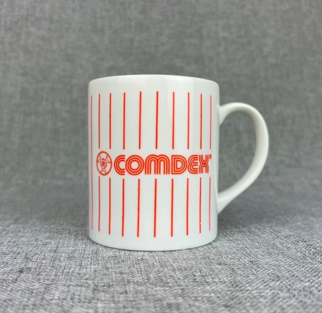 Mug - Rare Vintage 80’s Tech Computer Conference COMDEX Souvenir - Etsy