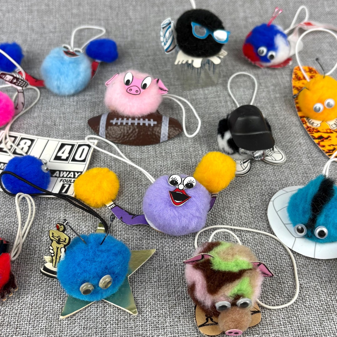 Vintage 80’s Weepul Wuppet Pompom Novelty Toys - Etsy
