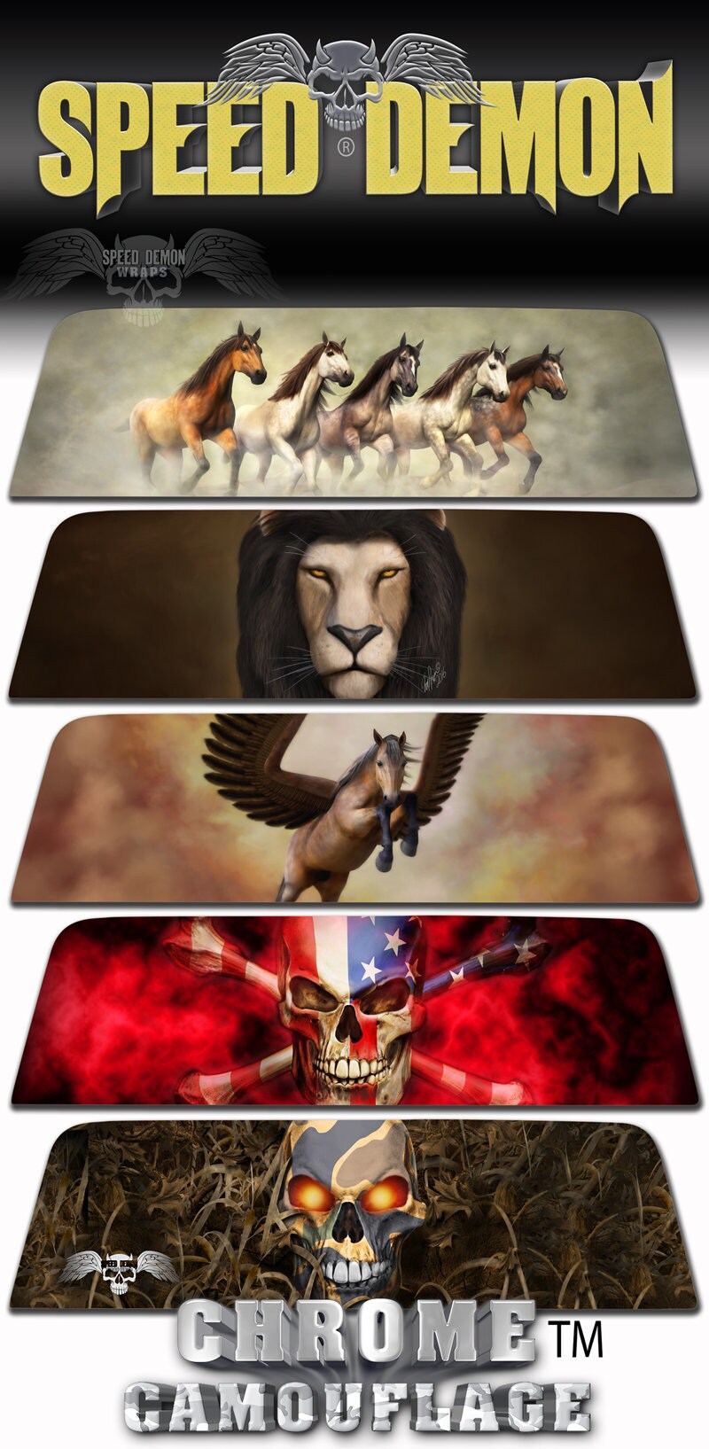 Lion Growling Teeth Shadow Roaring Glass Rear Window Decal Graphic ...