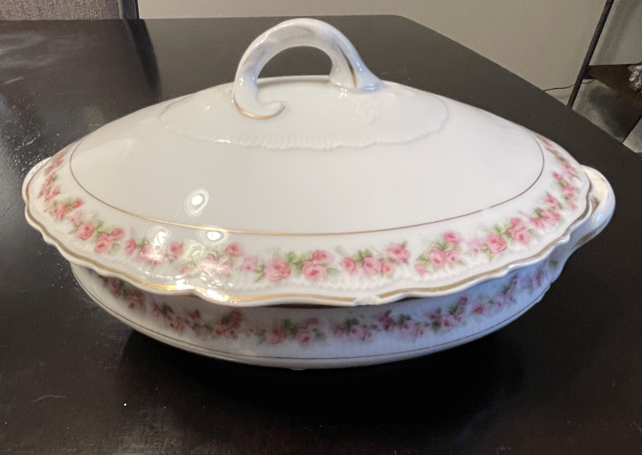 Limoges Oval Lidded Vegetable Serving Dish - Etsy