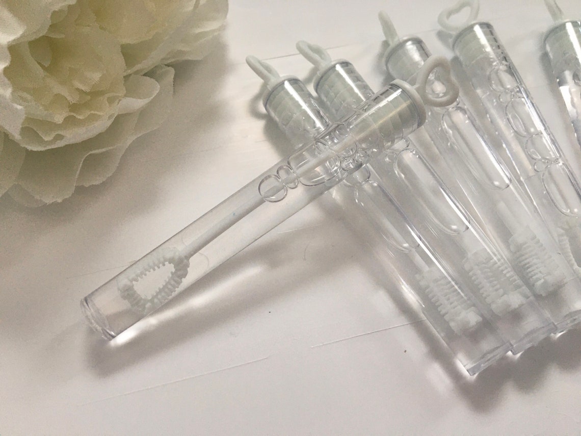 Pack of 12 Bubble Tubes Confetti Alternative Confetti - Etsy