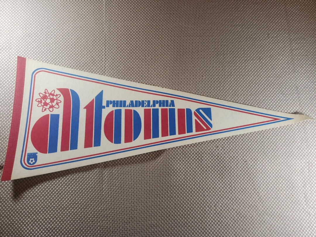 Vintage Felt Pennant - Philadelphia Atoms (NASL) - Etsy
