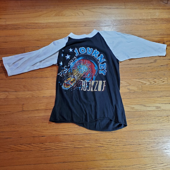 Vintage Raglan 1980s Journey Escape T Shirt - Gem