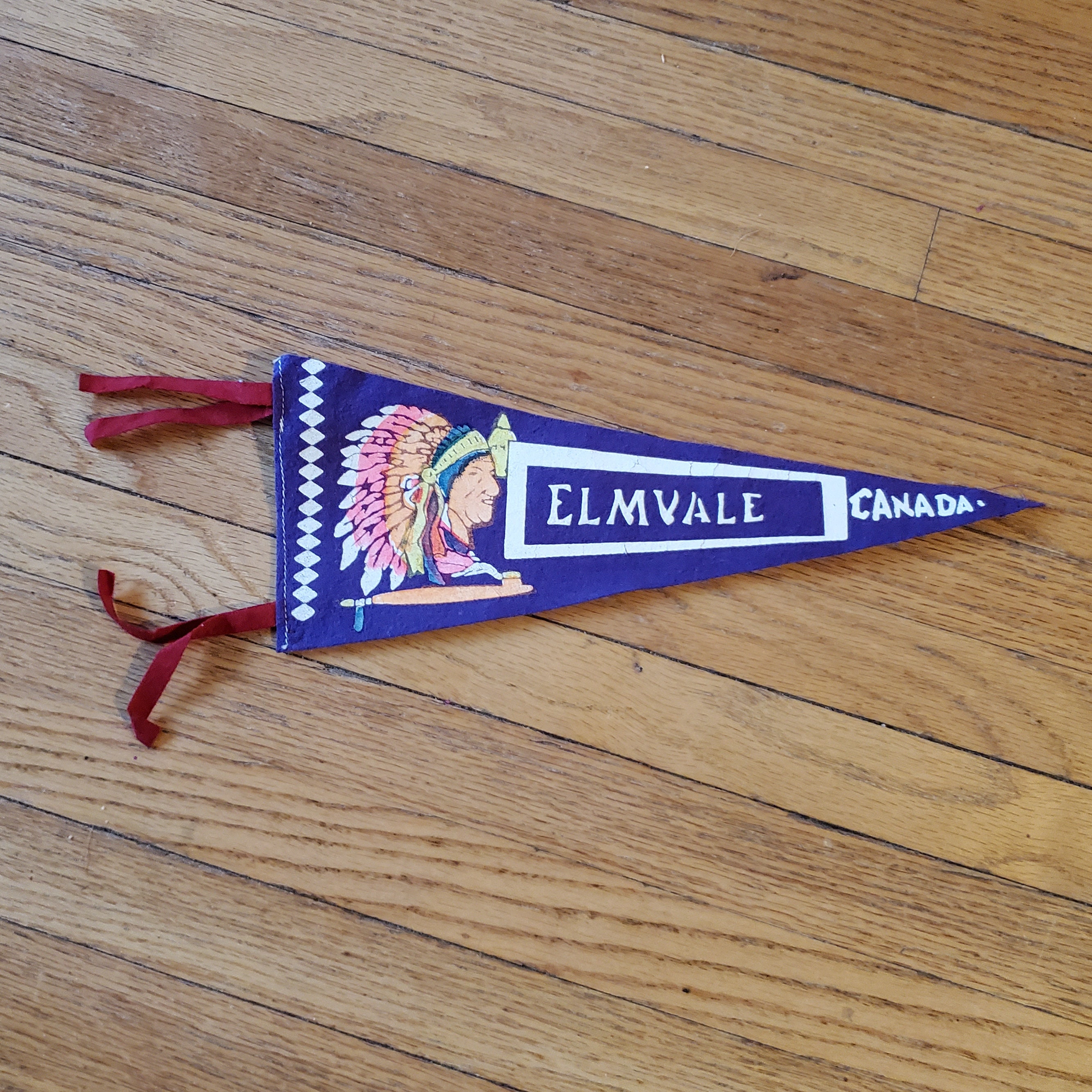 Art & Collectibles Vintage Pennant Elmvale Ontario Souvenirs & Events ...