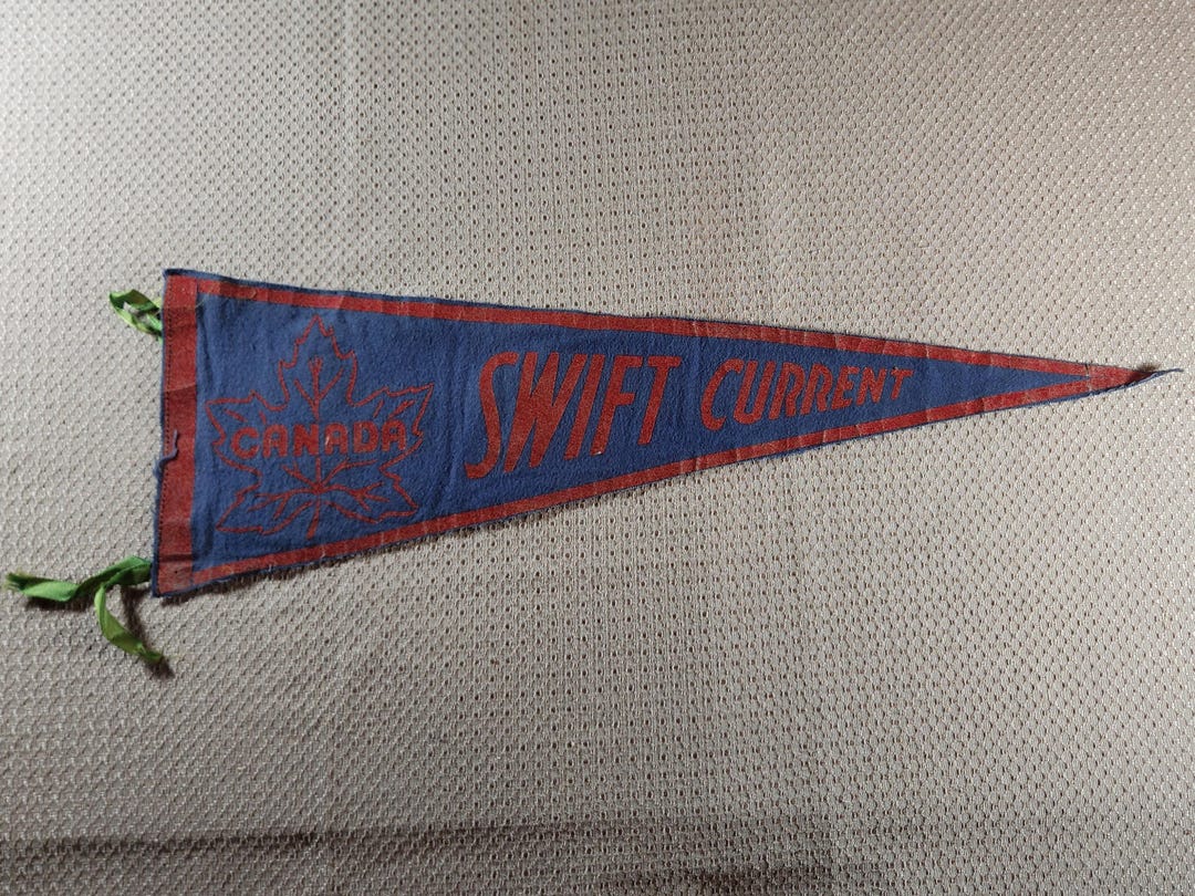 Vintage Pennant - Swift Current, Saskatchewan - Etsy